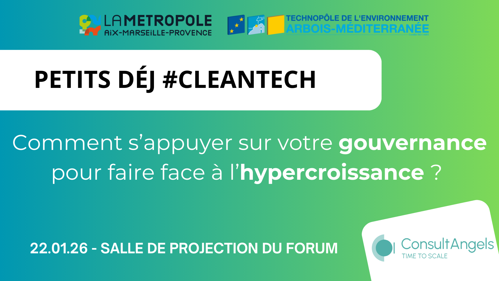 [Petit Dej #Cleantech] Comment s’appuyer sur votre gouvernance pour ...